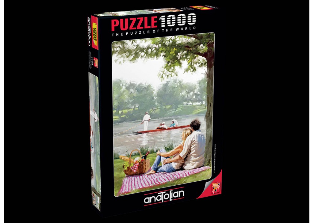 Rompecabezas Puzzle de 1000 Piezas Anatolian - Picnic by the River