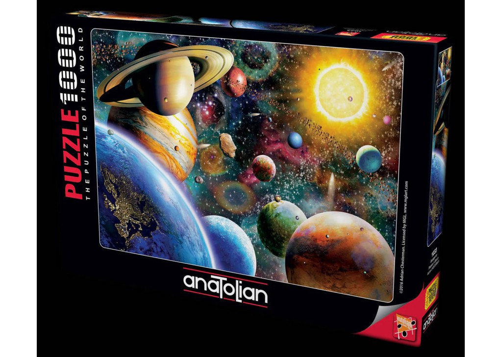 Rompecabezas Puzzle de 1000 Piezas Anatolian - Planets in Space