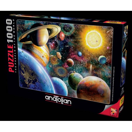 Rompecabezas Puzzle de 1000 Piezas Anatolian - Planets in Space