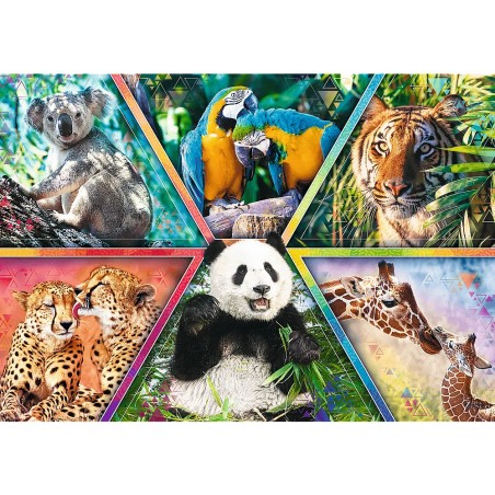 Puzzle Trefl Rompecabezas de 1000 piezas Animal Kingdom