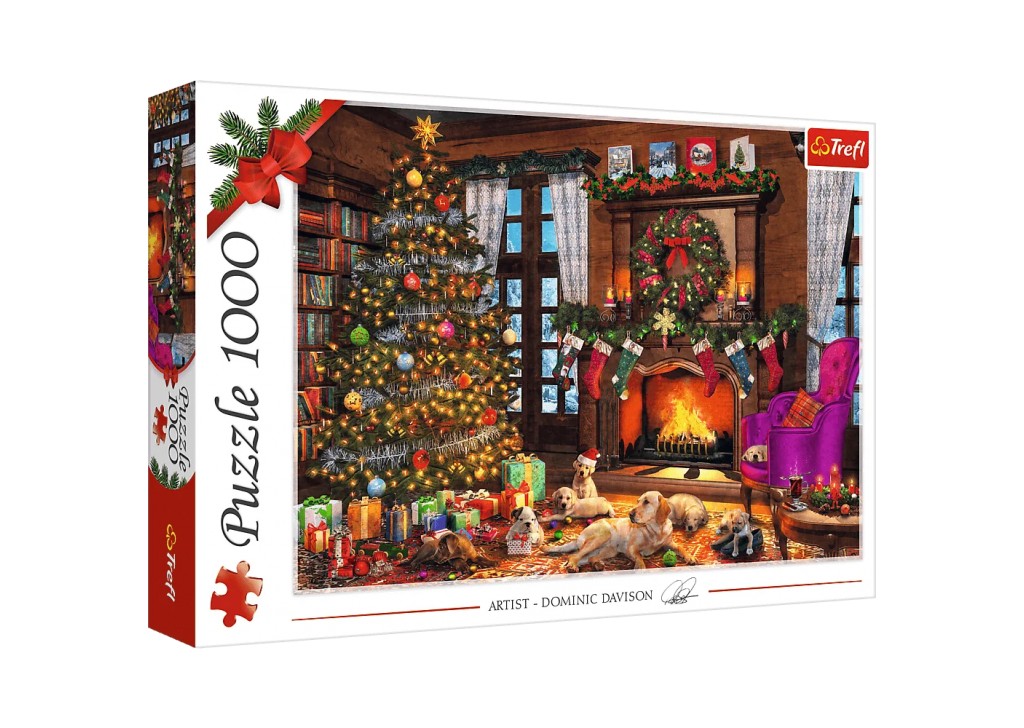 Puzzle Trefl Rompecabezas de 1000 piezas Christmas is Coming