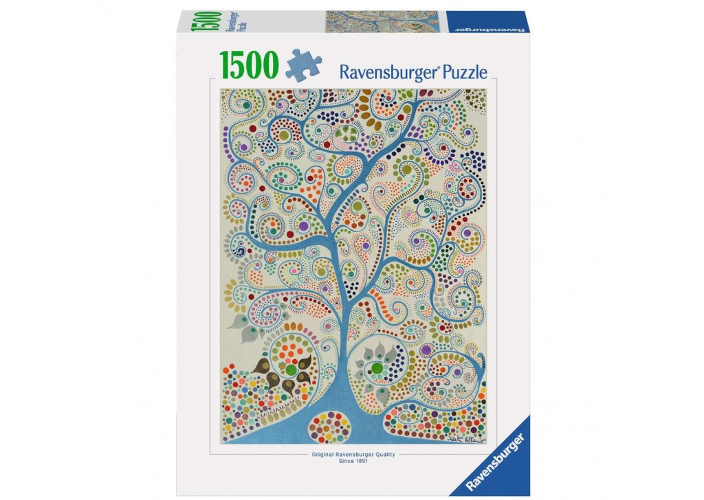 Puzzle Ravensburger Rompecabezas de 1500 Piezas Blue Tree on Venus