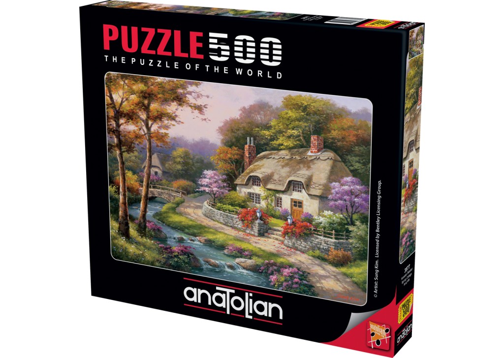 Rompecabezas Puzzle de 500 Piezas XL Anatolian - Spring Cottage