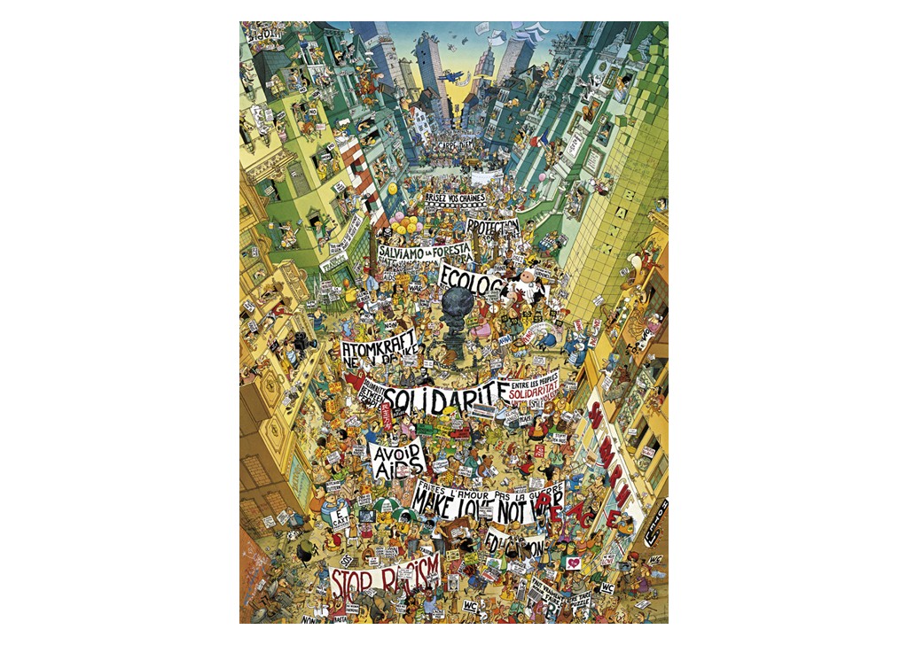 Puzzle Heye Rompecabezas de 2000 piezas Protest