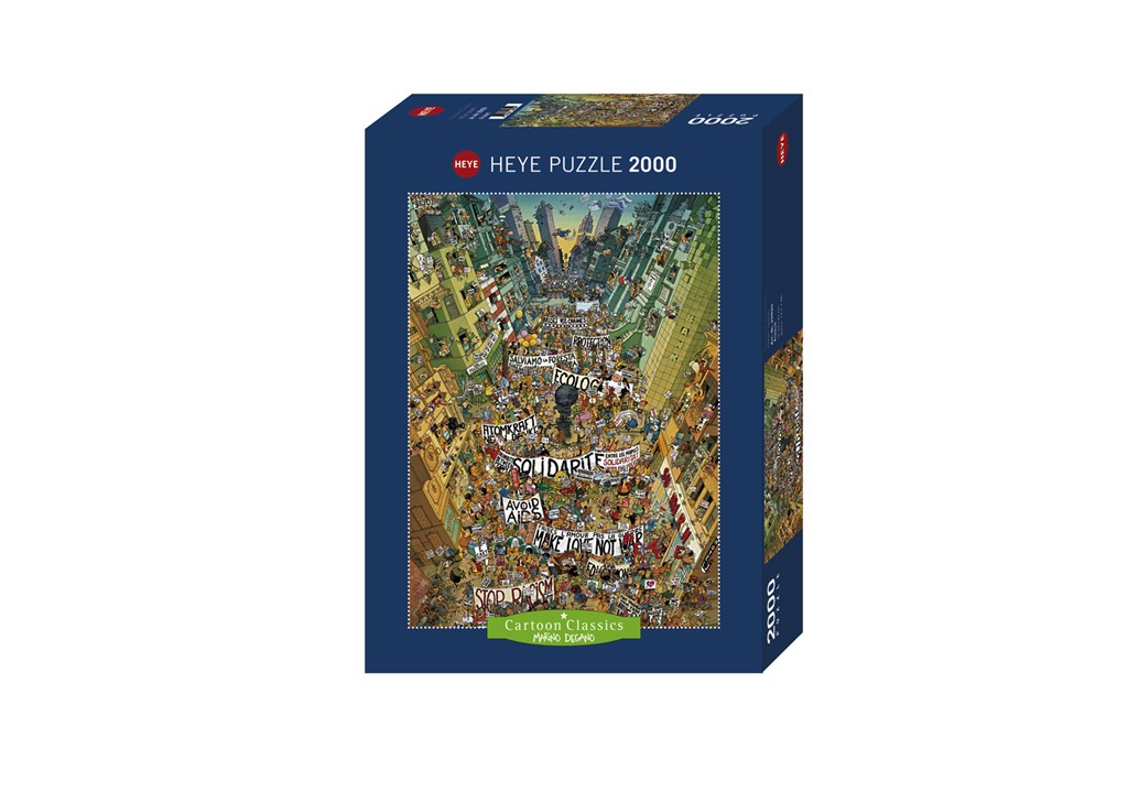 Puzzle Heye Rompecabezas de 2000 piezas Protest
