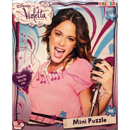 Rompecabezas de 48 Piezas de Violetta Cantando