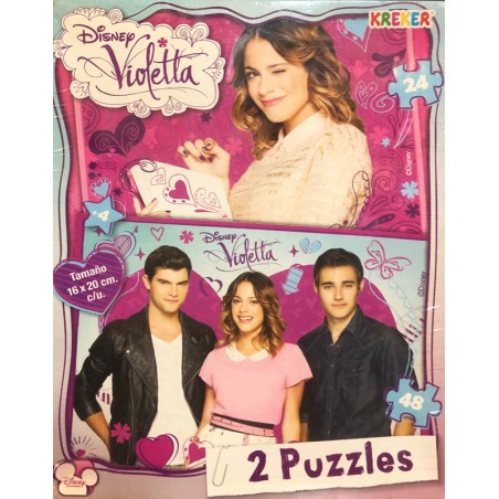 Rompecabezas de 24 y 48 Piezas de Violetta - Soy YO